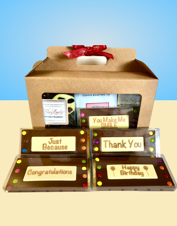 Happy Birthday Chocolate Gift Box | Chez Emily Handmade Chocolates
